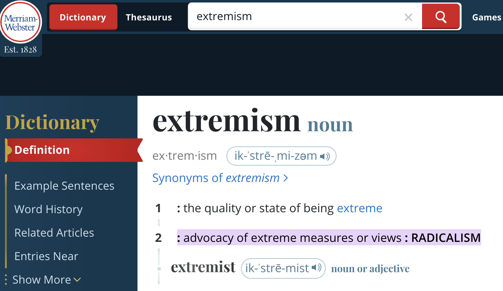 How extreme are you? Interpreting the UK's extremism definition ...