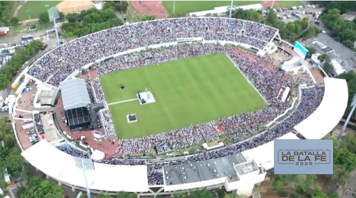 Large Christian rally celebrates the beginning of 2025 in the Dominican ...