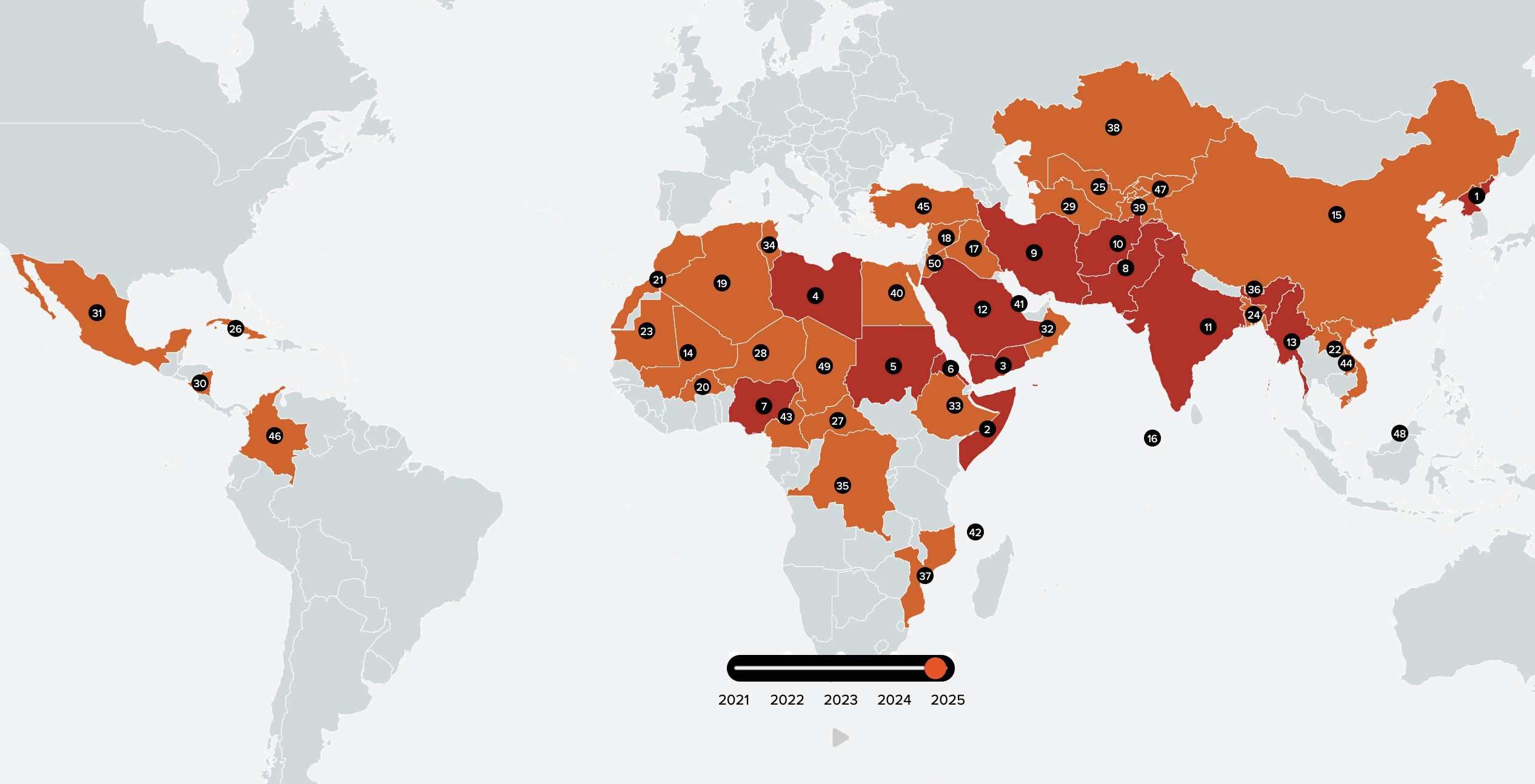 Persecution worldwide spikes as some countries go from bad to worse ...
